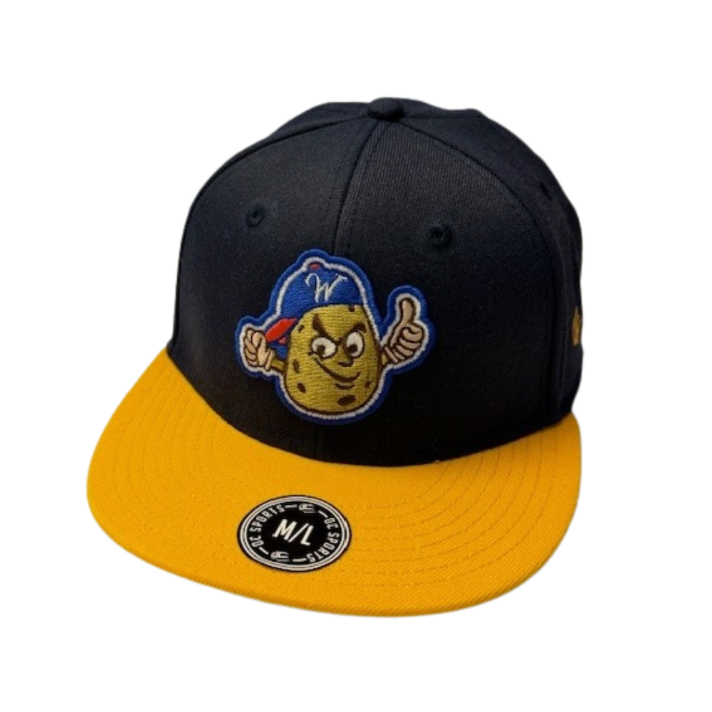 Williamsport Crosscutters Fitted On-Field Potato Capers Cap ...