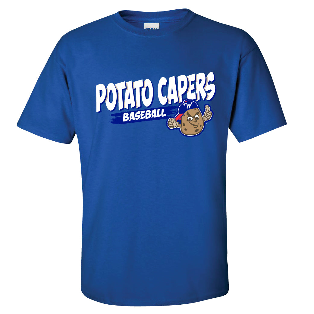 Williamsport Crosscutters Mens Potato Capers Hamburg Tshirt ...